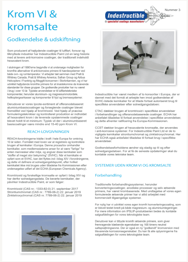 Højtydende belægningsbrochurer - Indestructible Paint