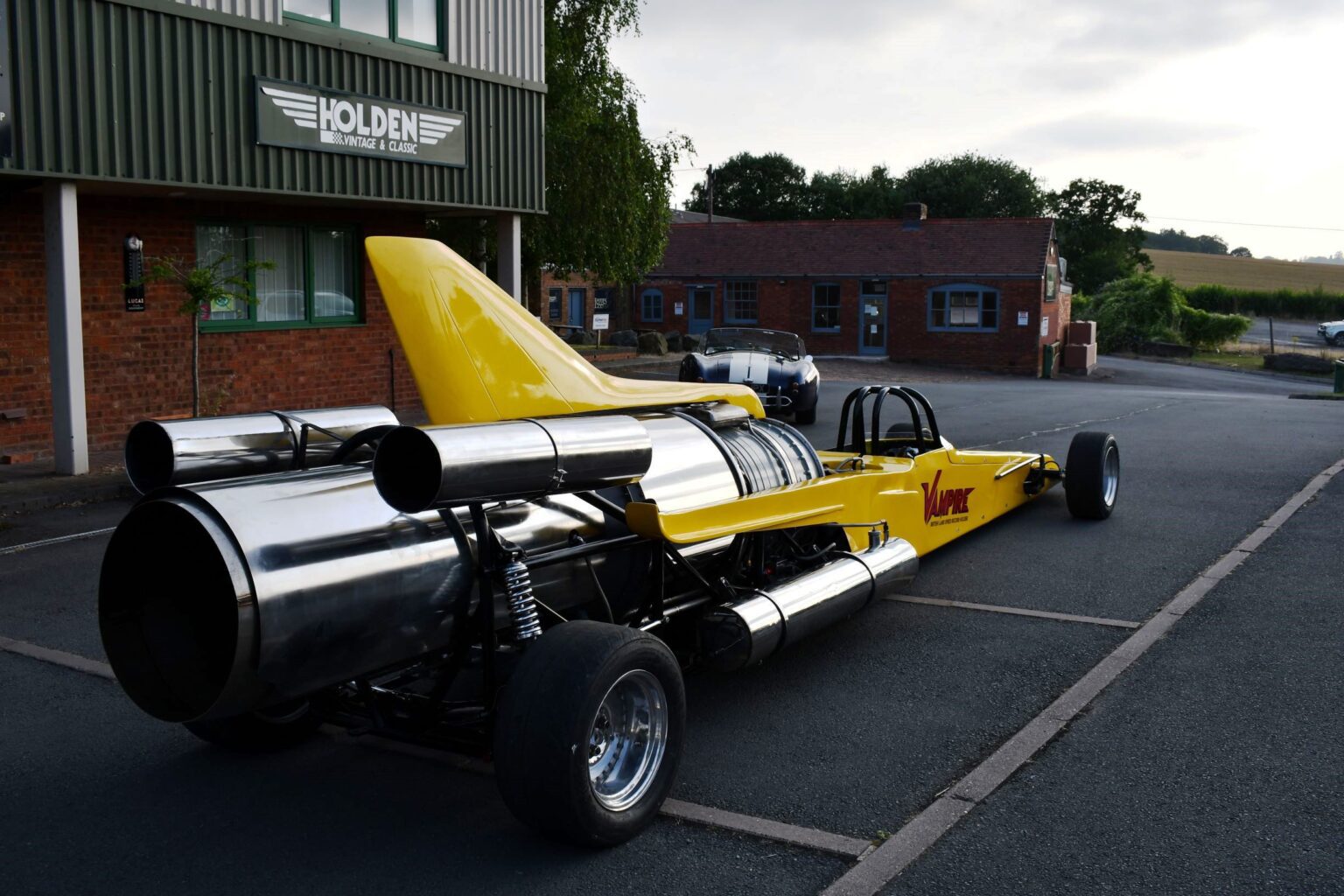 Automotive Restoration Paint for the Famous Vampire Car